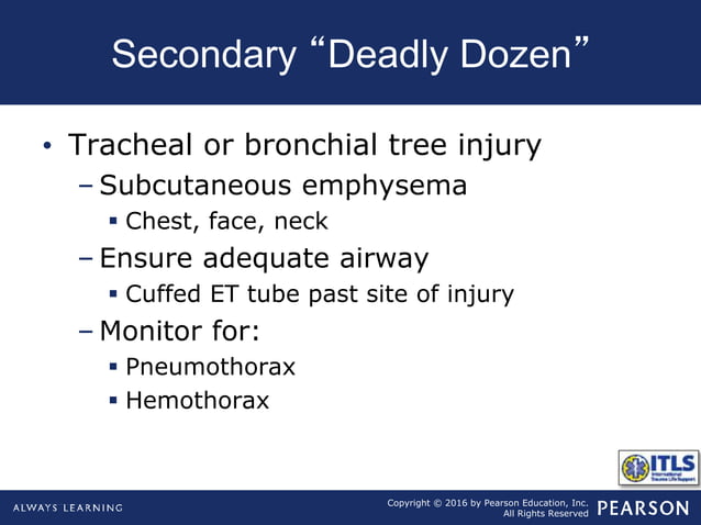 Chapter6 thoracic trauma | PPT