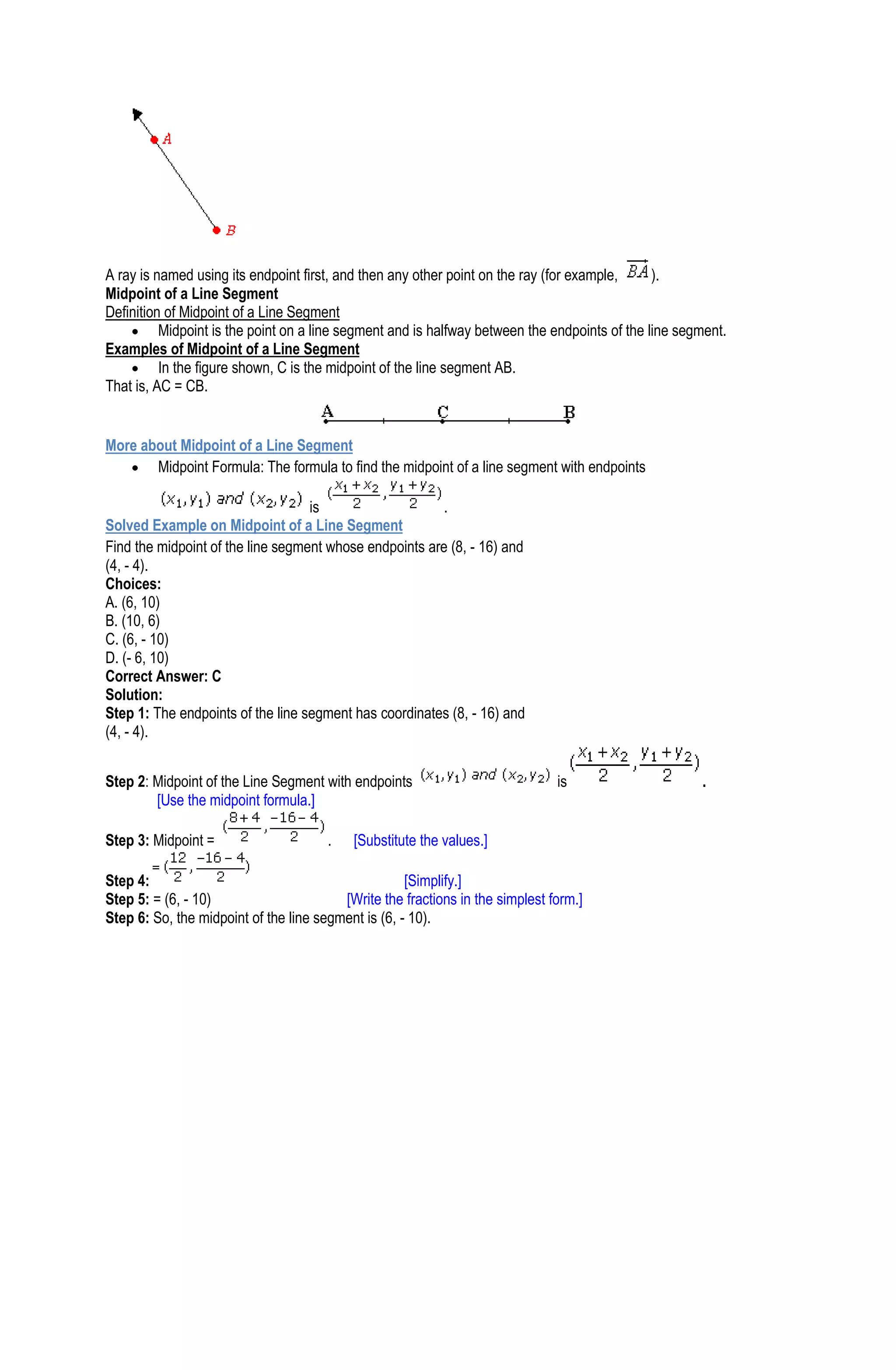 Chapter 6 tools of geometry | DOCX | Physics | Science