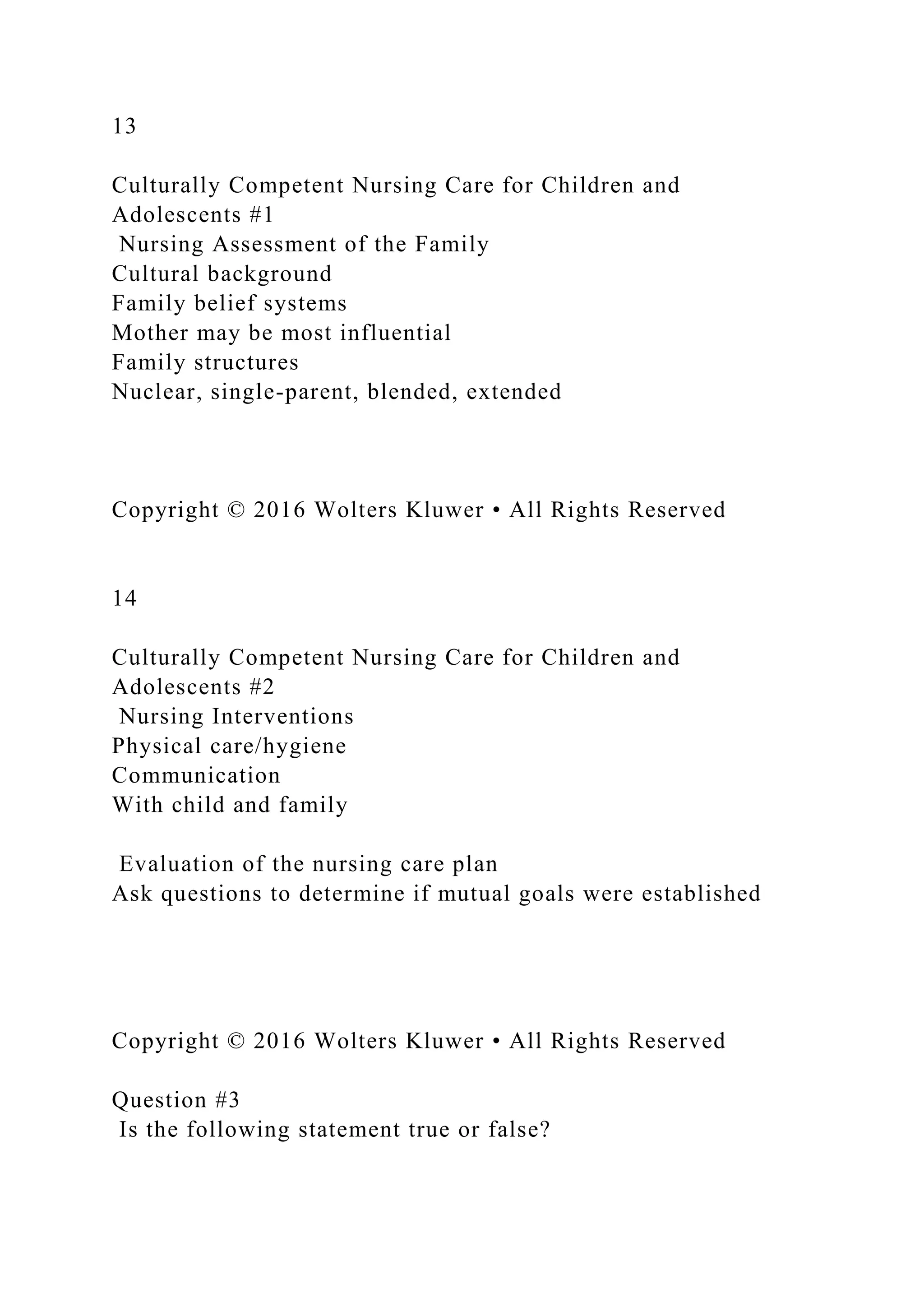 Chapter 6 Transcultural Perspectives in the Nursing Care .docx
