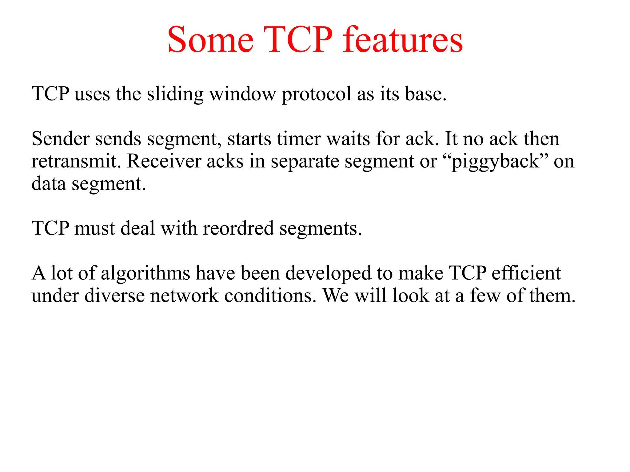 Transport layer issues and challenges - Guide | PPT