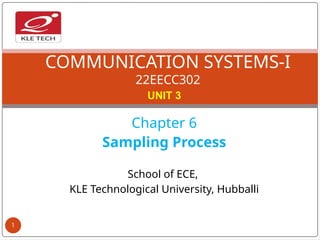 Chapter 6 unit 3 cs1.pptx for sampling process | PPT