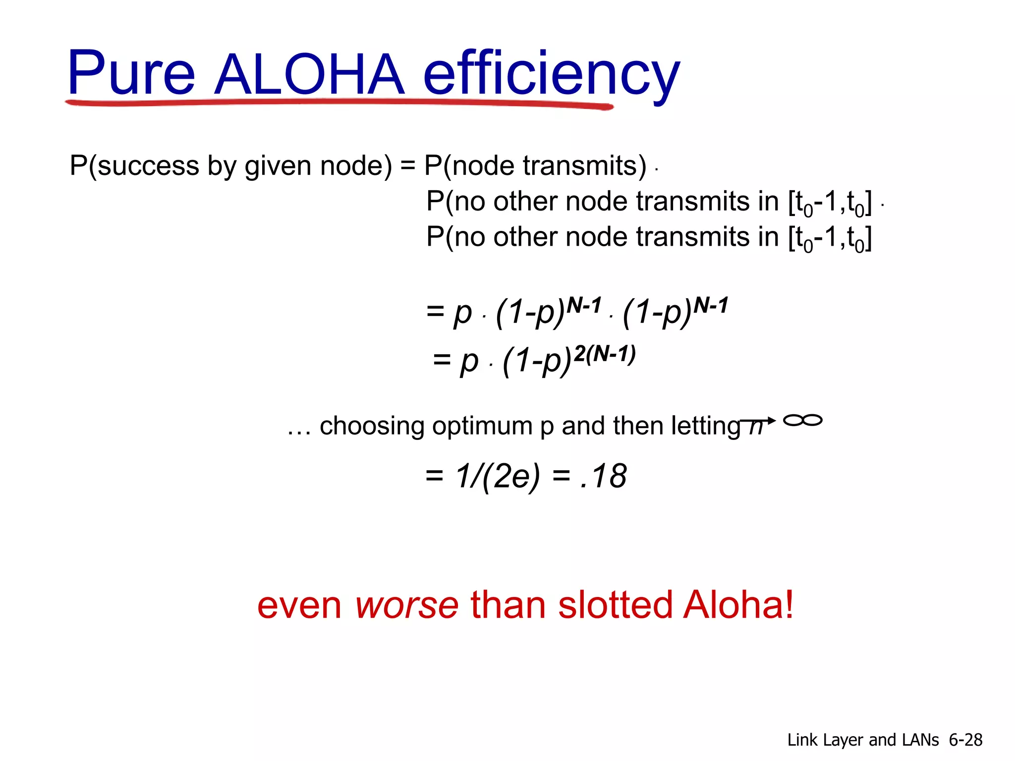 Chapter 6 - Computer Networking a top-down Approach 7th | PPT