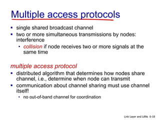 Chapter 6 - Computer Networking a top-down Approach 7th | PPT