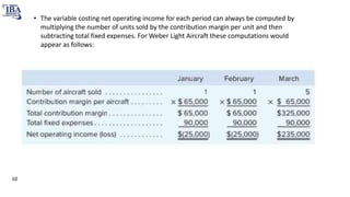 Chapter # 6 (Variable costing and segment reporting - Managerial Accounting 17th edition).pptx