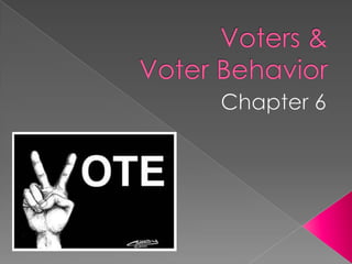Chapter 6 voter behavior | PPT