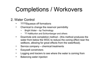 workover presentation (1) | PPT