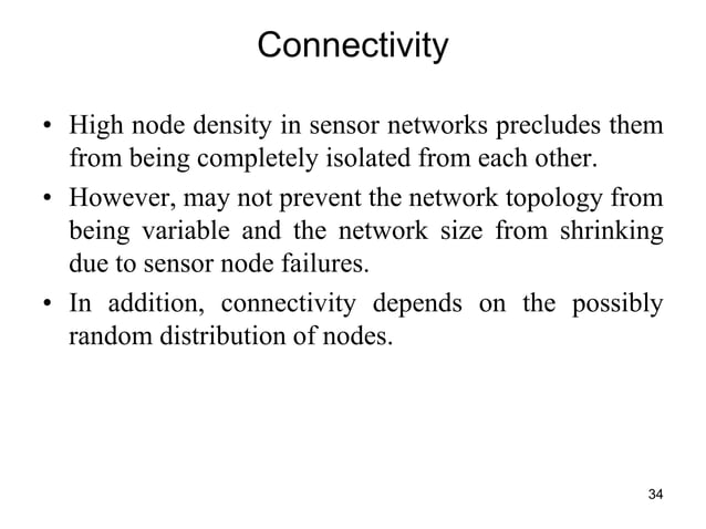 Chapter 6 WSN.ppt | Internet of Things | Internet