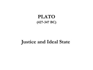 Plato Concept Of Justice | PPTX