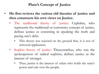 Plato Concept Of Justice | PPTX