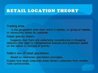 Chapter 7 retail managment | PPT