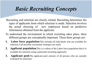 Recruiting and Retaining | PDF
