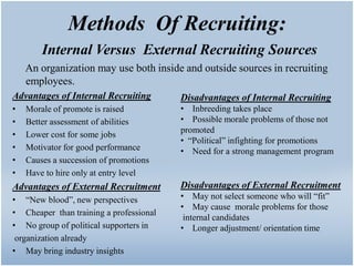 Recruiting and Retaining | PDF