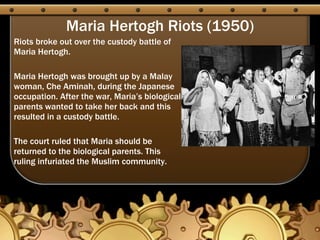 Chapter 7 - How did the local people respond to British rule after WW2 ...