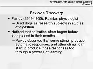 Psychology 101: Chapter7 | PPT | Biological Sciences | Science