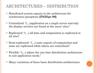 Chapter 7 - Desining CSCW applications | PPT