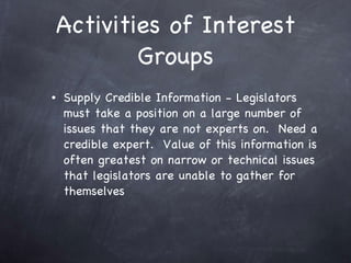 Interest Groups | PPT