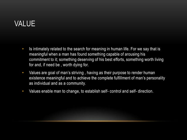 Chapter 7 values and theories | PPTX