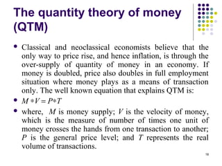 Chapter 7 - inflation ,unemployment and underemployment for BBA | PPT