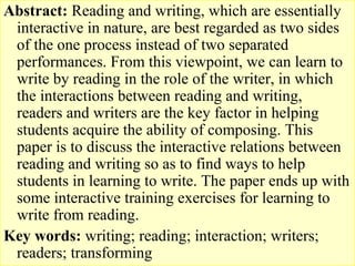 Chapter 7 How to-write-a-research | PPT