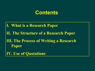 Chapter 7 How to-write-a-research | PPT