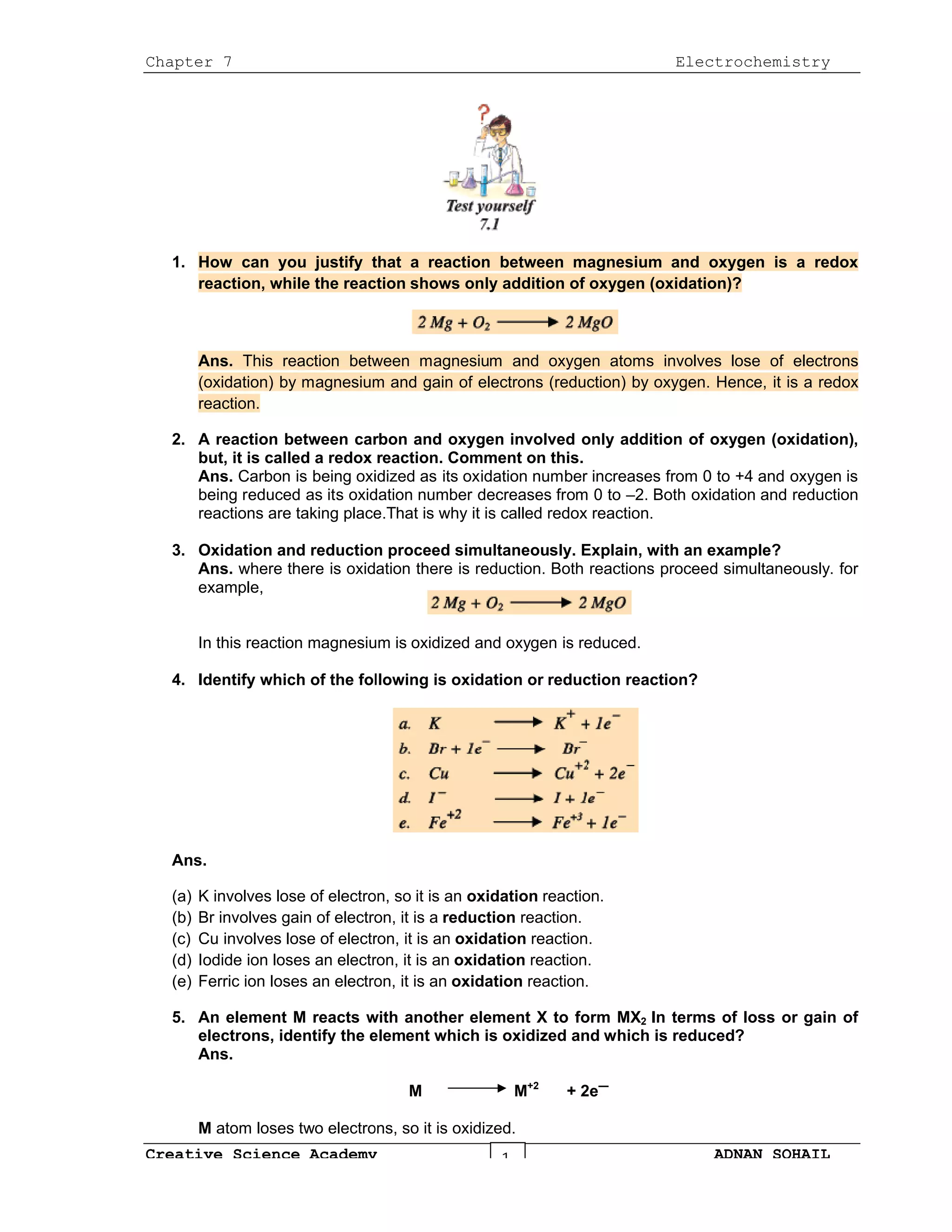 Chapter 7 | PDF | Chemistry | Science
