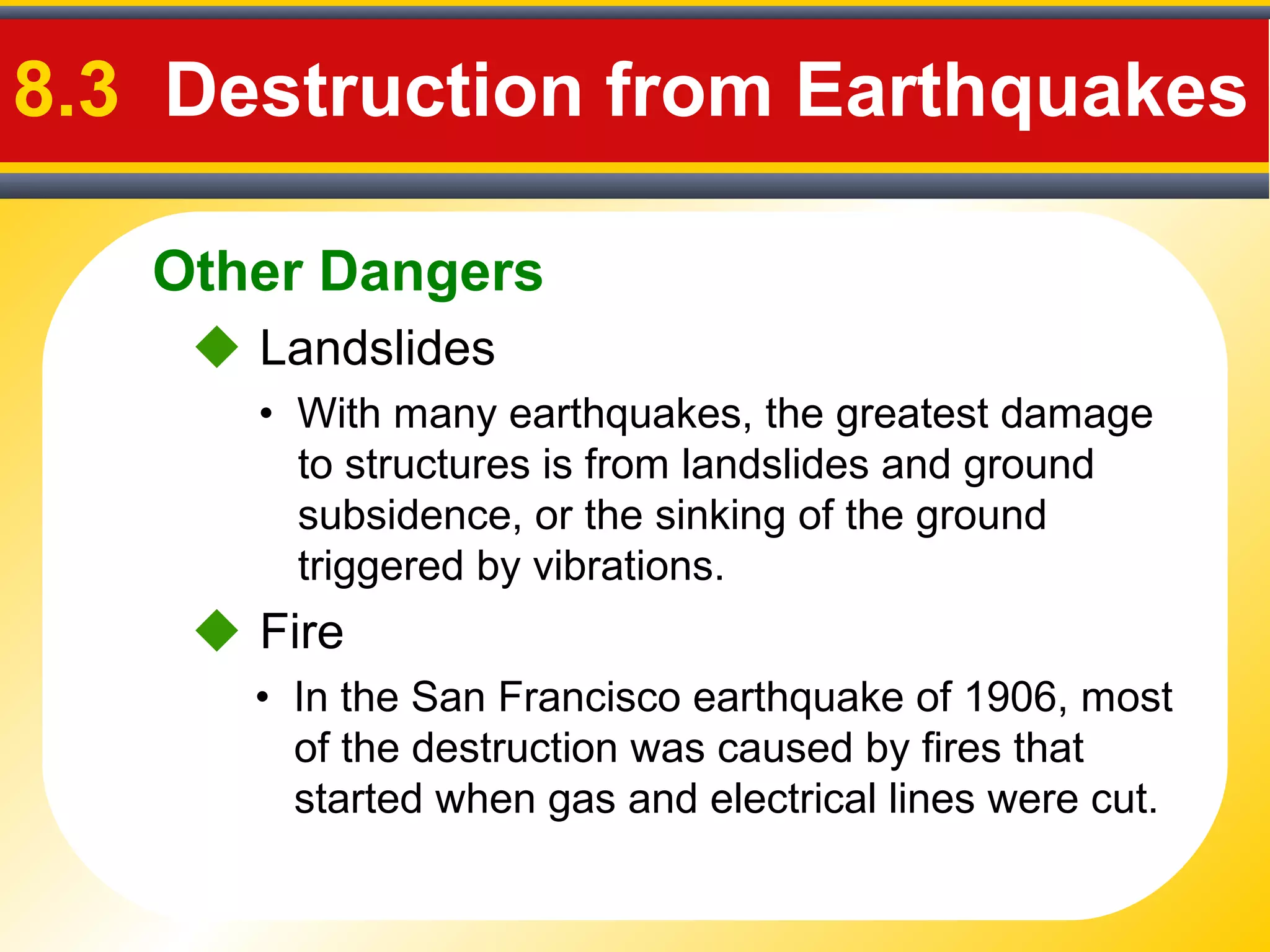Earthquakes and Earth’s Interior | PPT