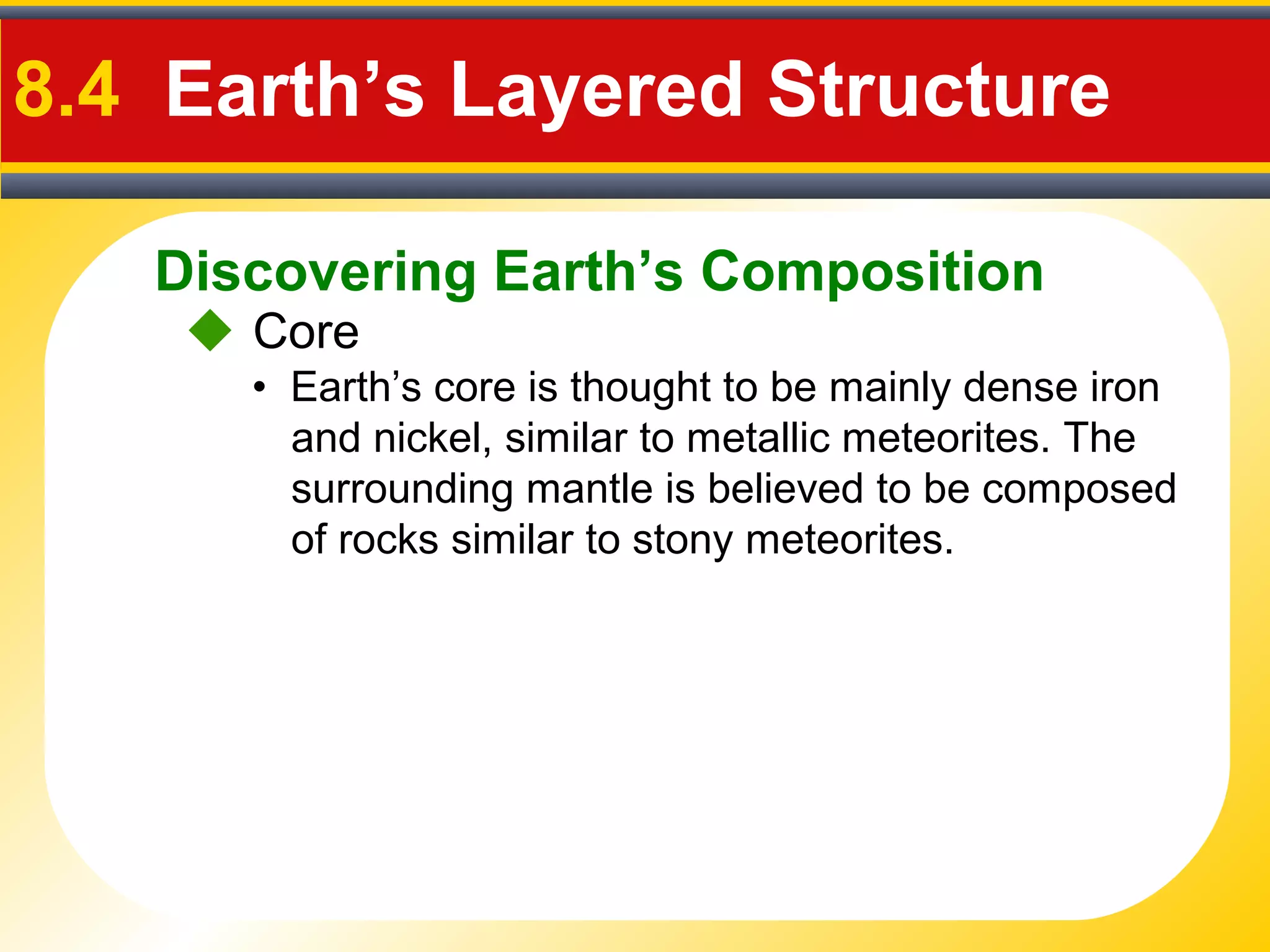 Earthquakes and Earth’s Interior | PPT