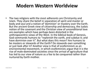 IB ESS Chapter 7.Environmental Value System | PDF