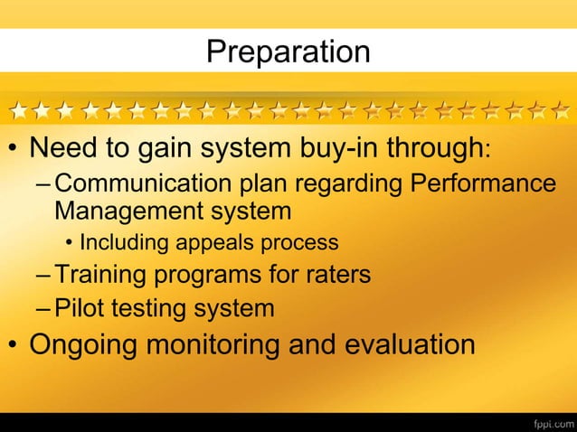 Chapter 7 Implementing A Performance Management System Pptx Human Resources Business