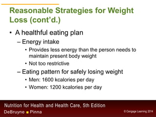 Chapter 7 - Weight Management | PPT