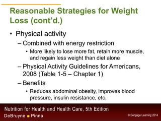 Chapter 7 - Weight Management | PDF
