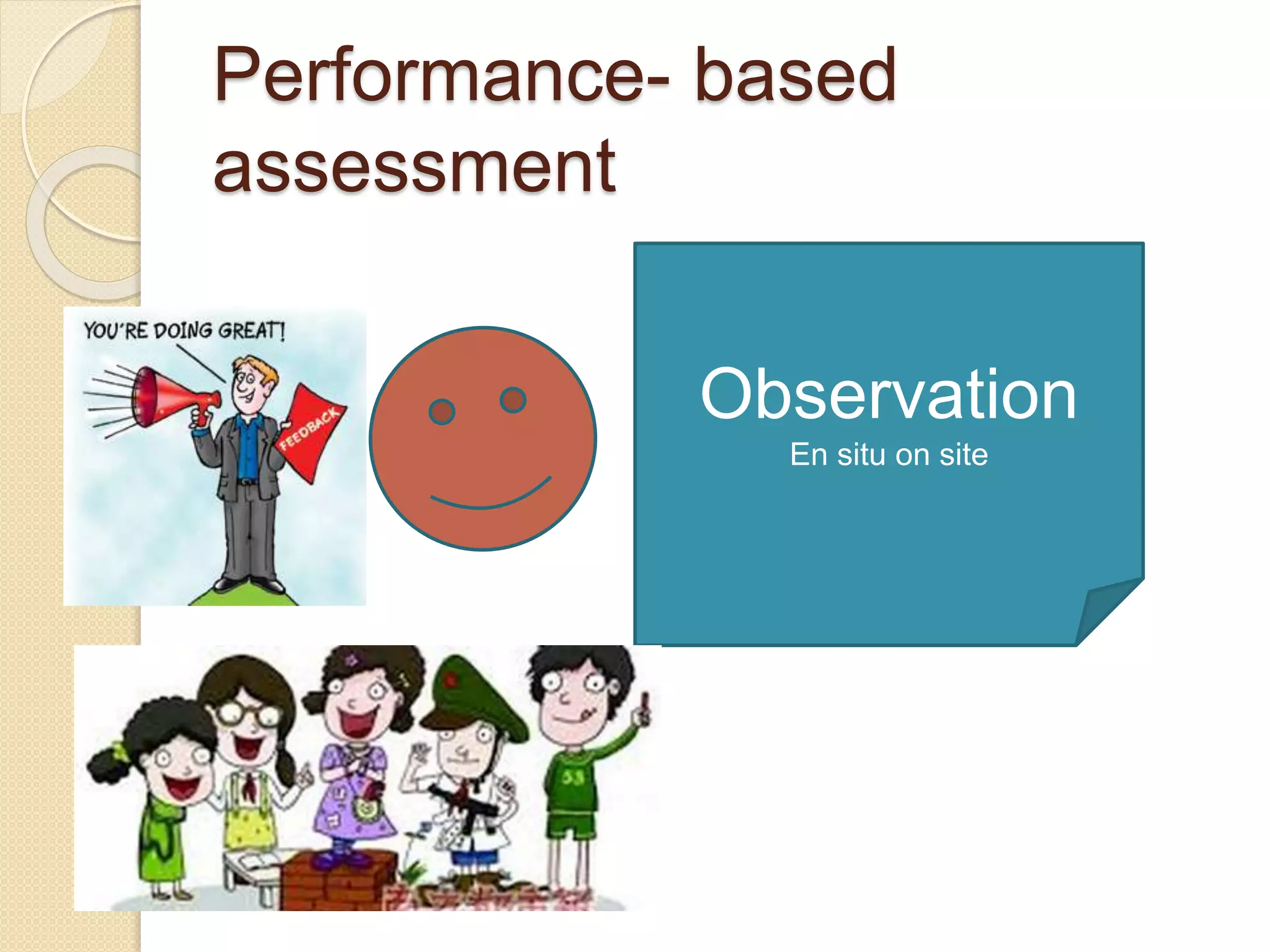 Chapter 7 Performance-based assessment | PPTX