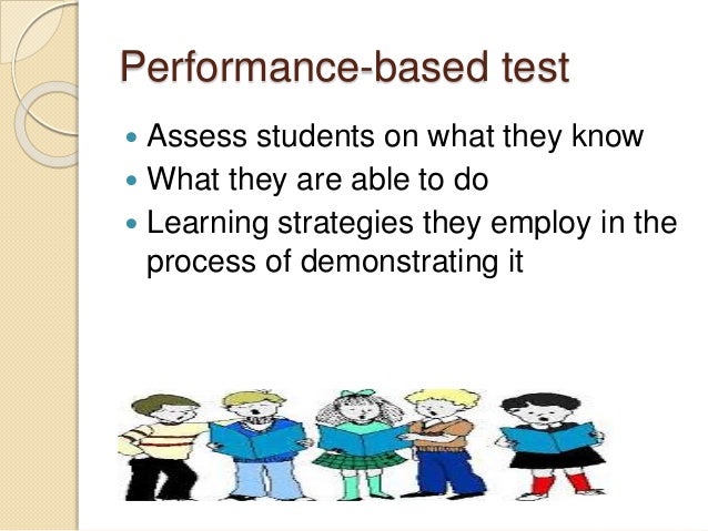 Chapter 7 Performance-based assessment