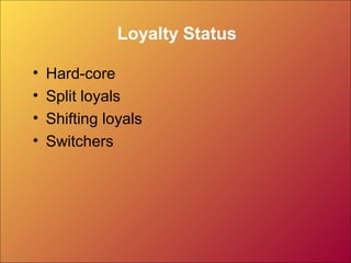 Identifying Market Segments and Targets | PPT