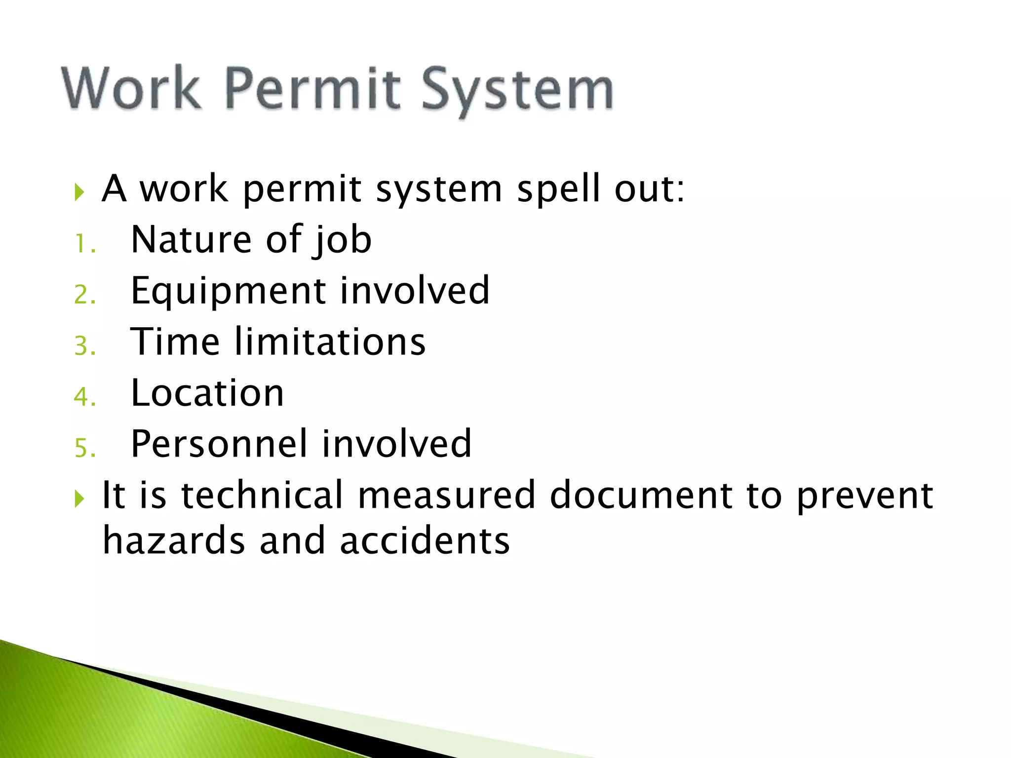 Work Permit System | PPTX