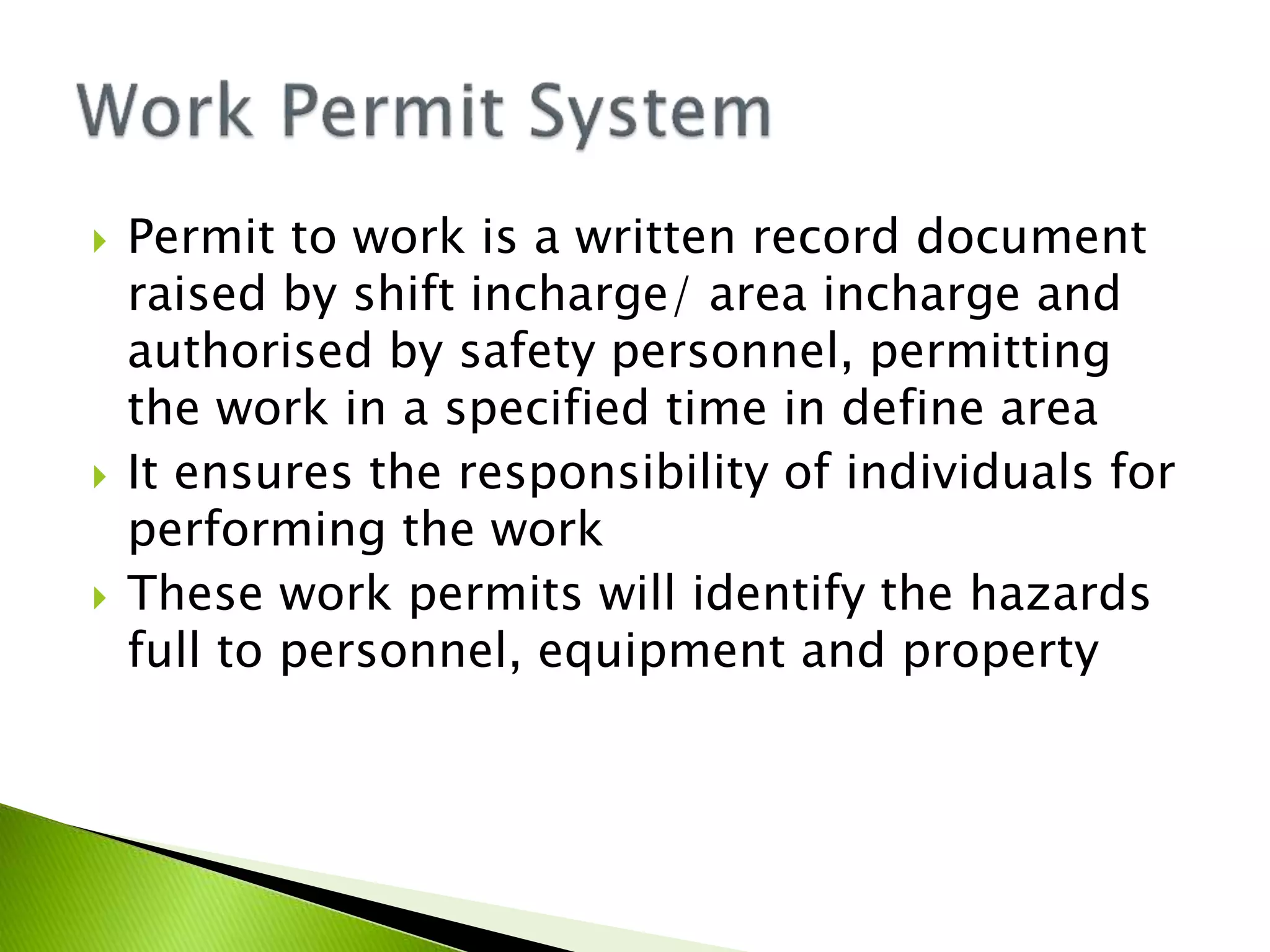 Work Permit System | PPTX