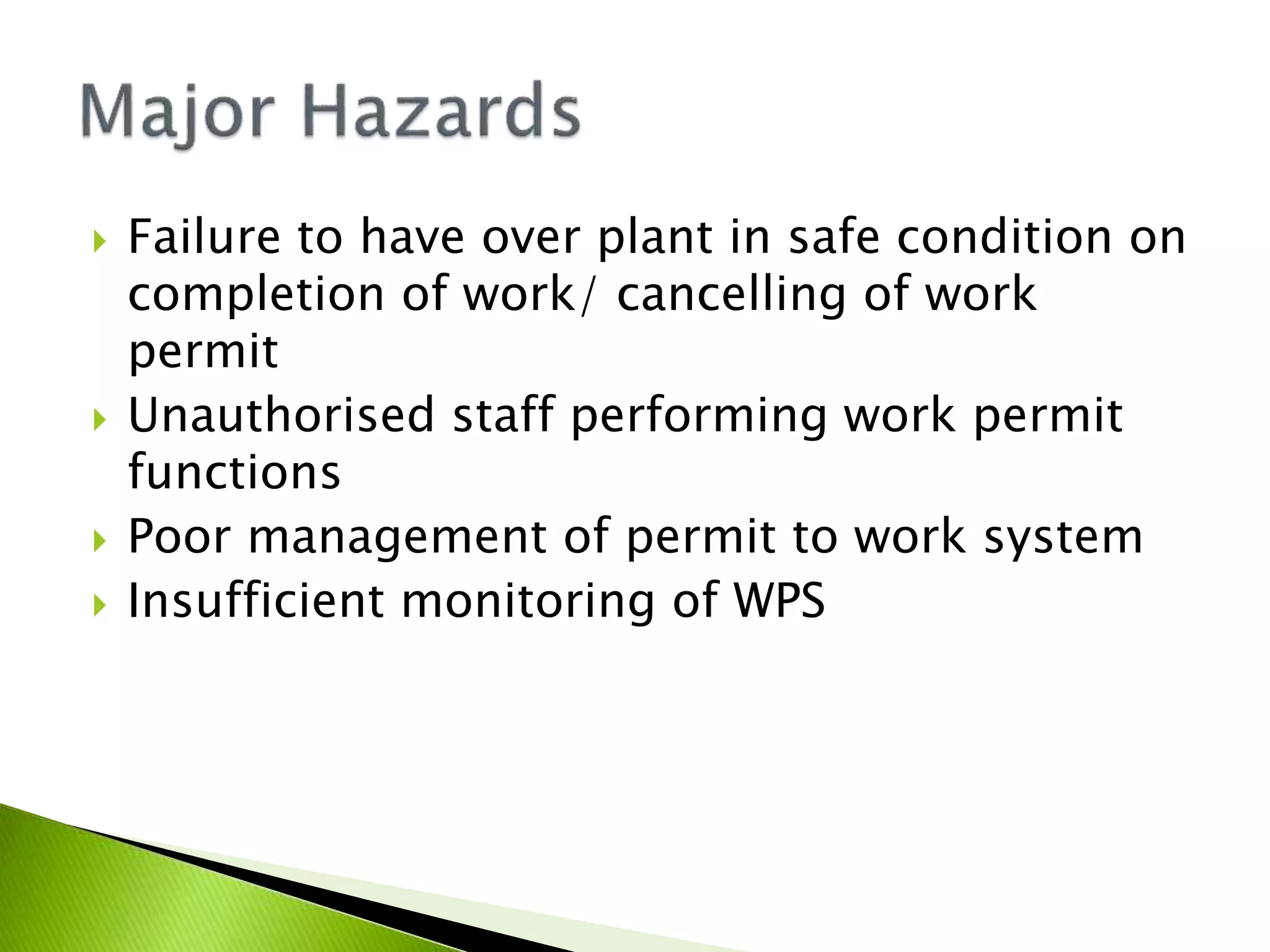 Work Permit System | PPTX