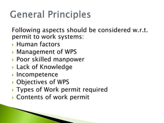 Work Permit System | PPTX