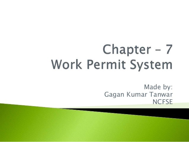 Work Permit System