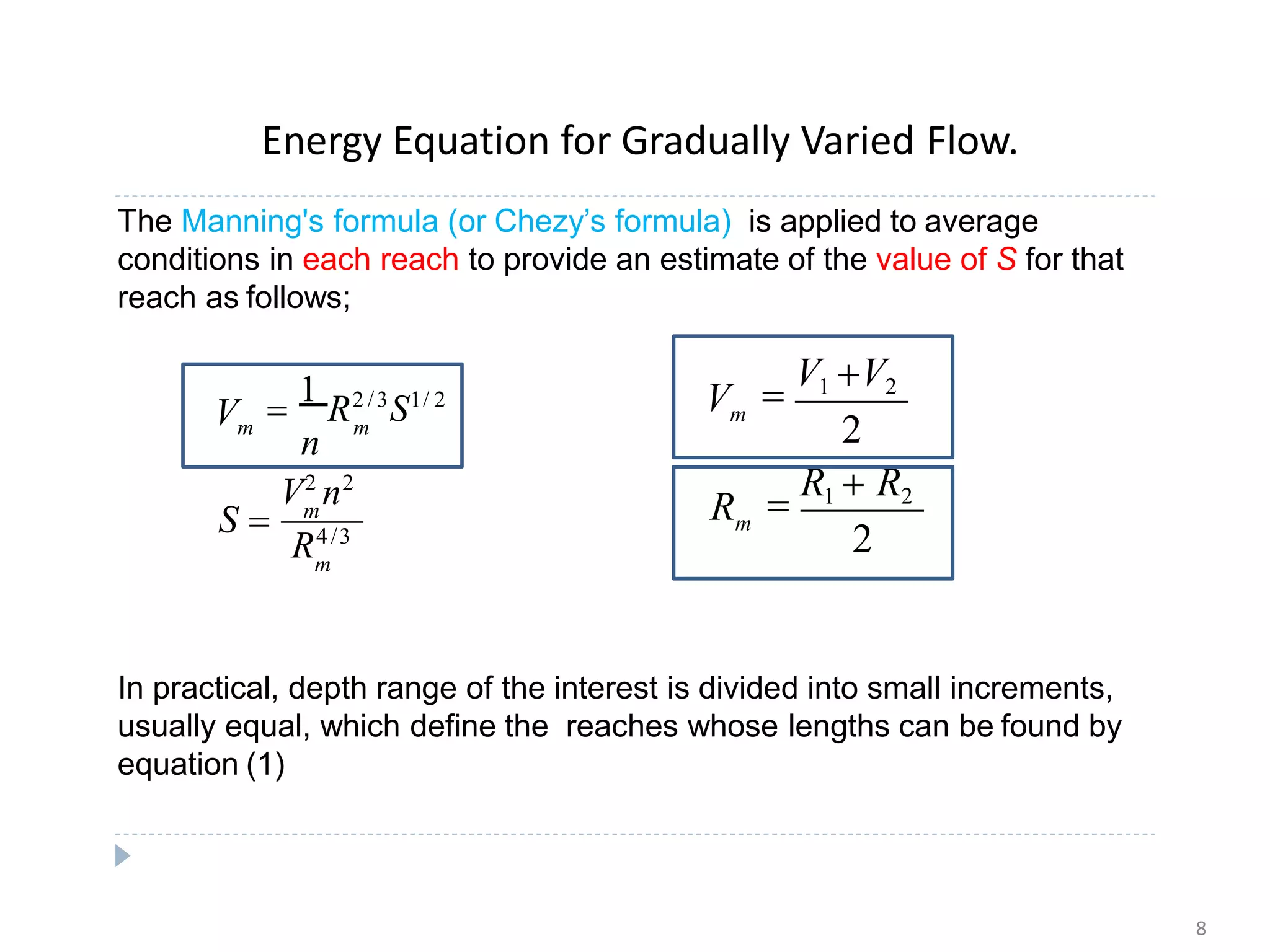 Chapter 7:Non Uniform G.V.F | PPT