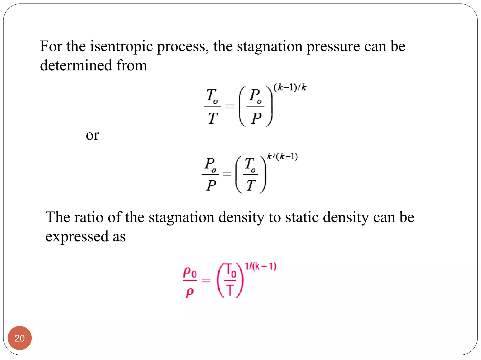 Fluid Mechanics Chapter 7. Compressible flow | PDF