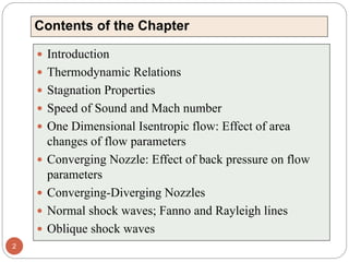 Fluid Mechanics Chapter 7. Compressible flow | PDF