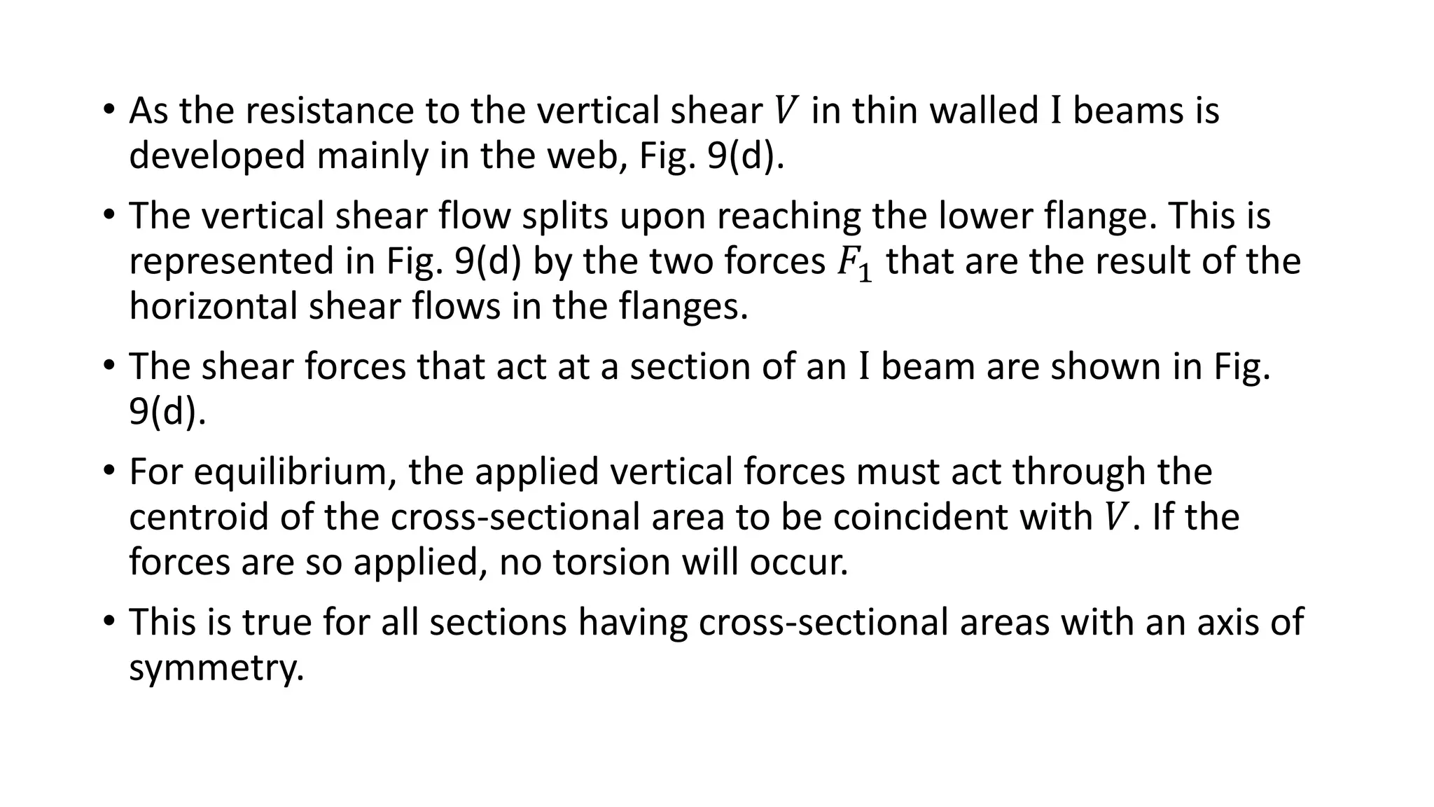Chapter 7: Shear Stresses in Beams and Related Problems | PPTX