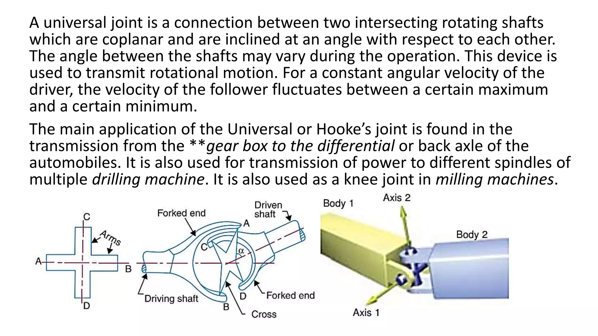 universal joint | PPTX