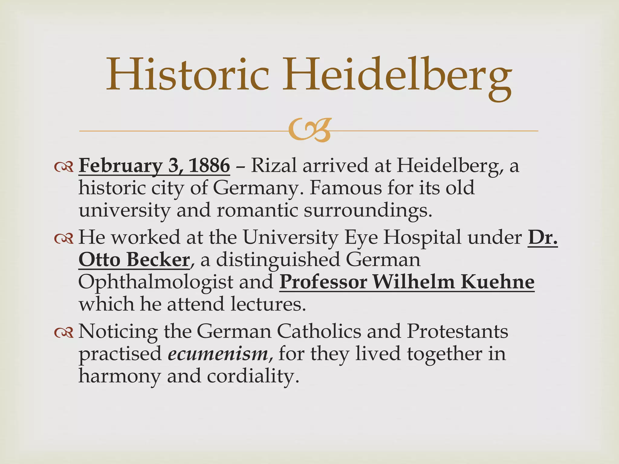 Chapter 7: Paris to Berlin (1885-1887) | PPTX