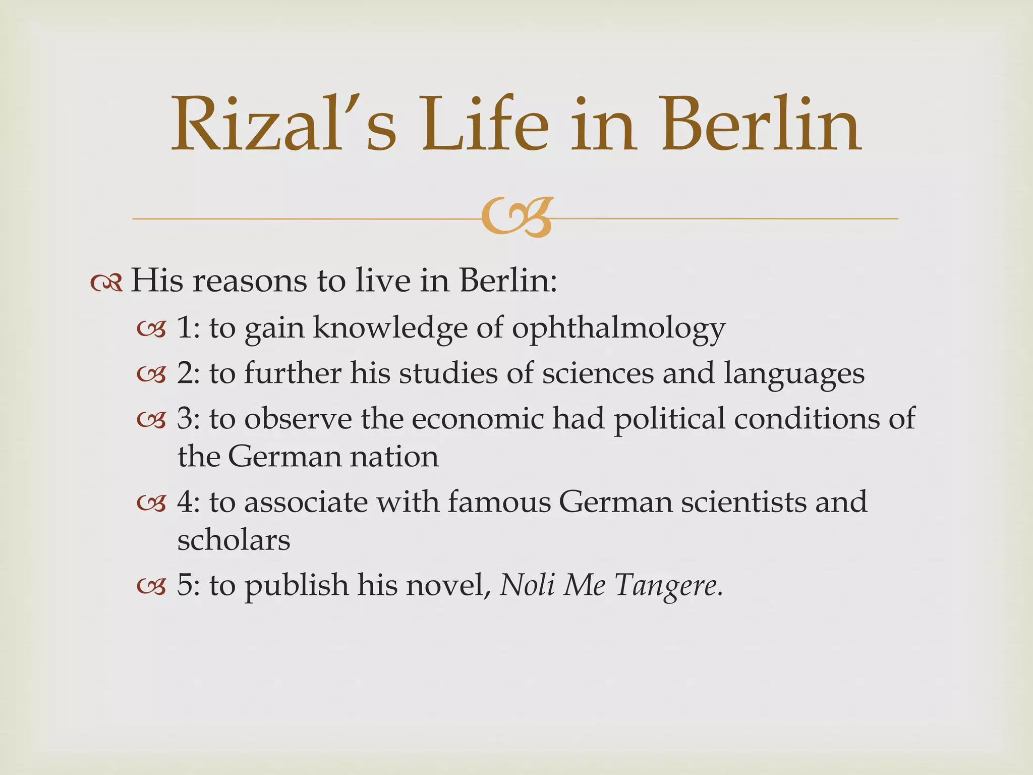 Chapter 7: Paris to Berlin (1885-1887) | PPTX