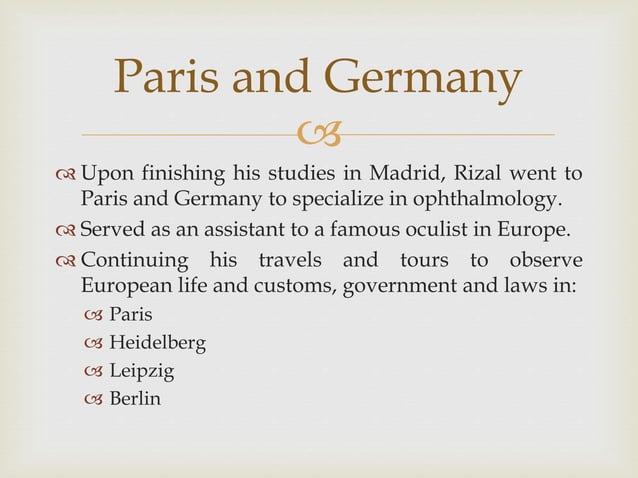 Chapter 7: Paris to Berlin (1885-1887) | PPTX