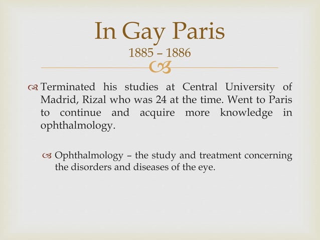 Chapter 7: Paris to Berlin (1885-1887) | PPTX