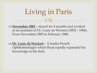 Chapter 7: Paris to Berlin (1885-1887) | PPTX