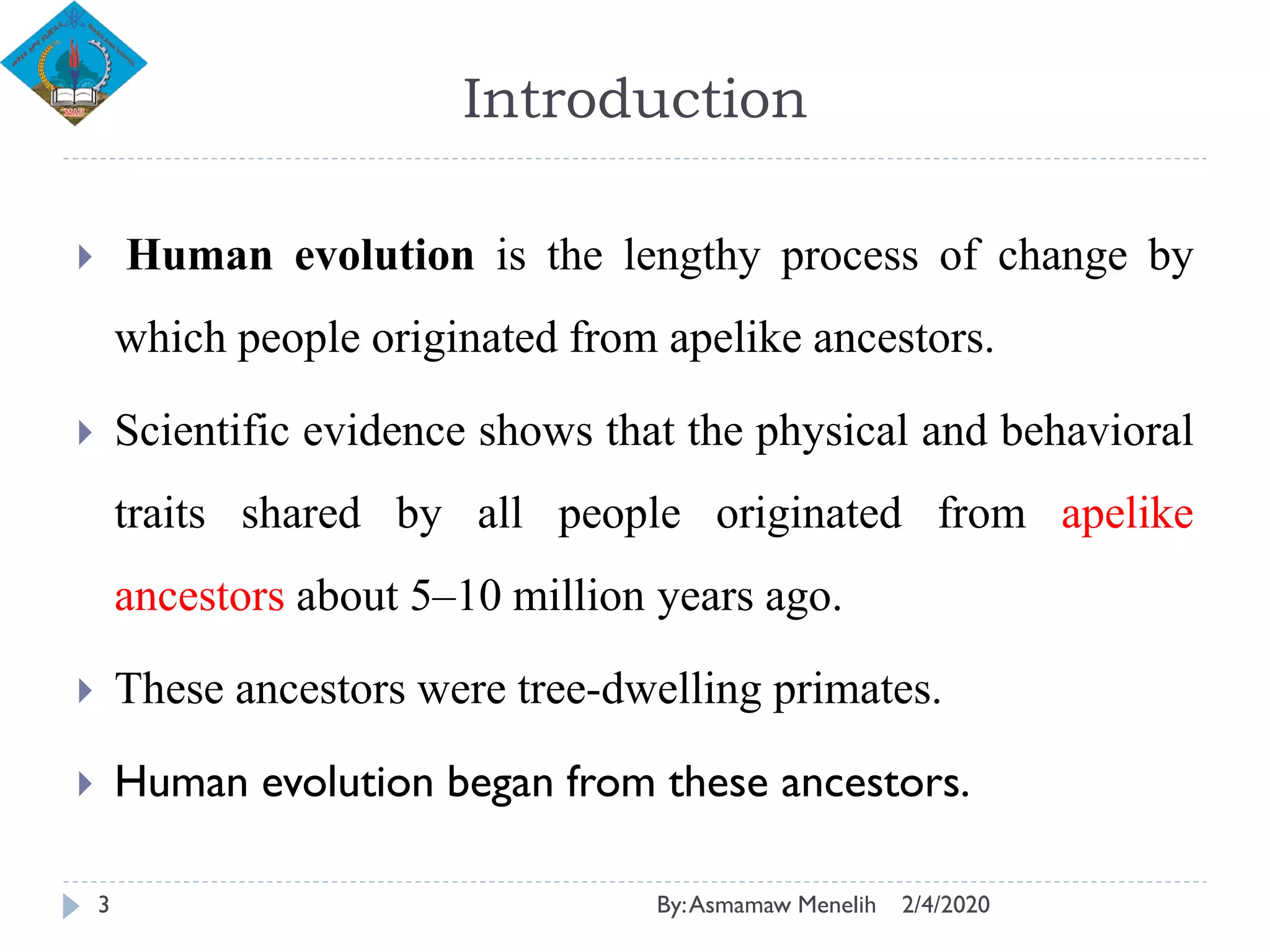 Human Evolution | PDF